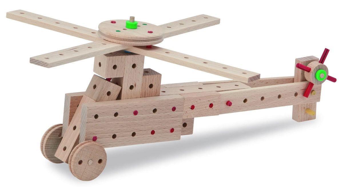 Wooden Building Kit Explorer 222 Piece Set – PugglePop