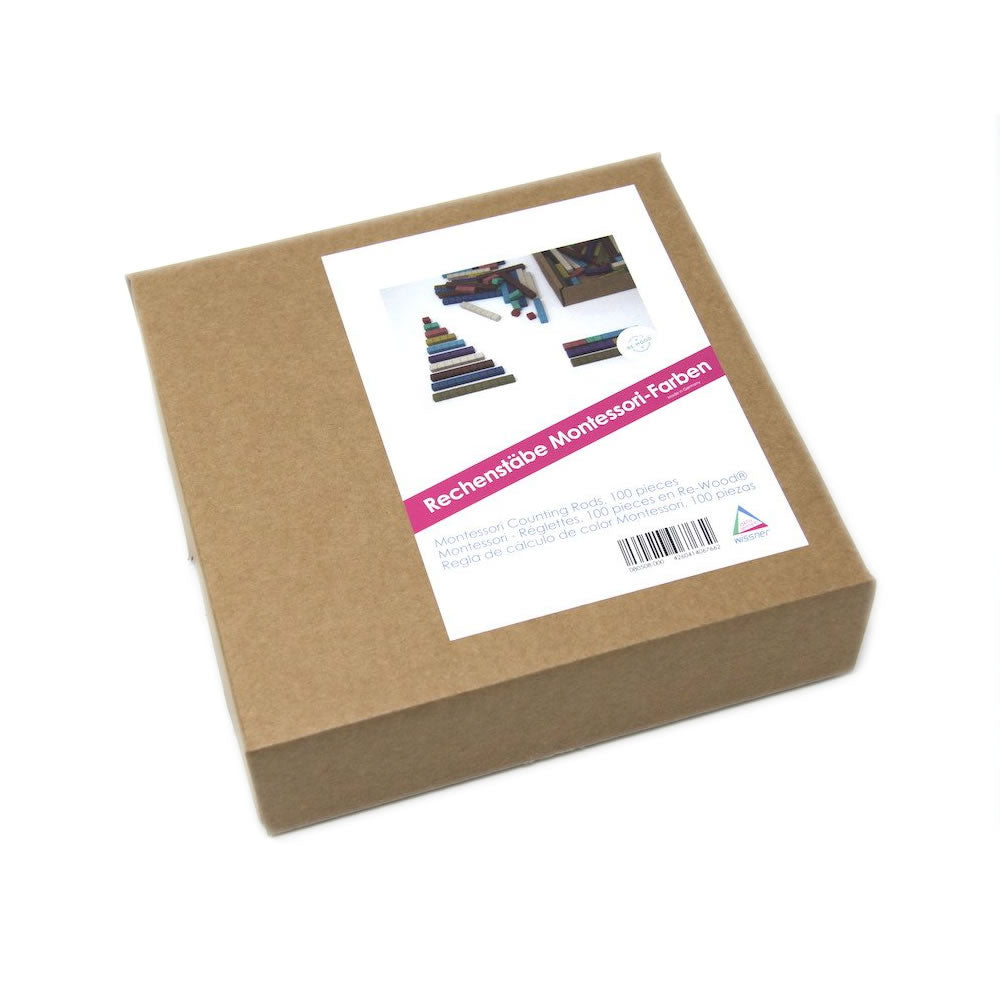 Wissner Coloured Mathematics Counting Rods Made From RE-Wood – PugglePop